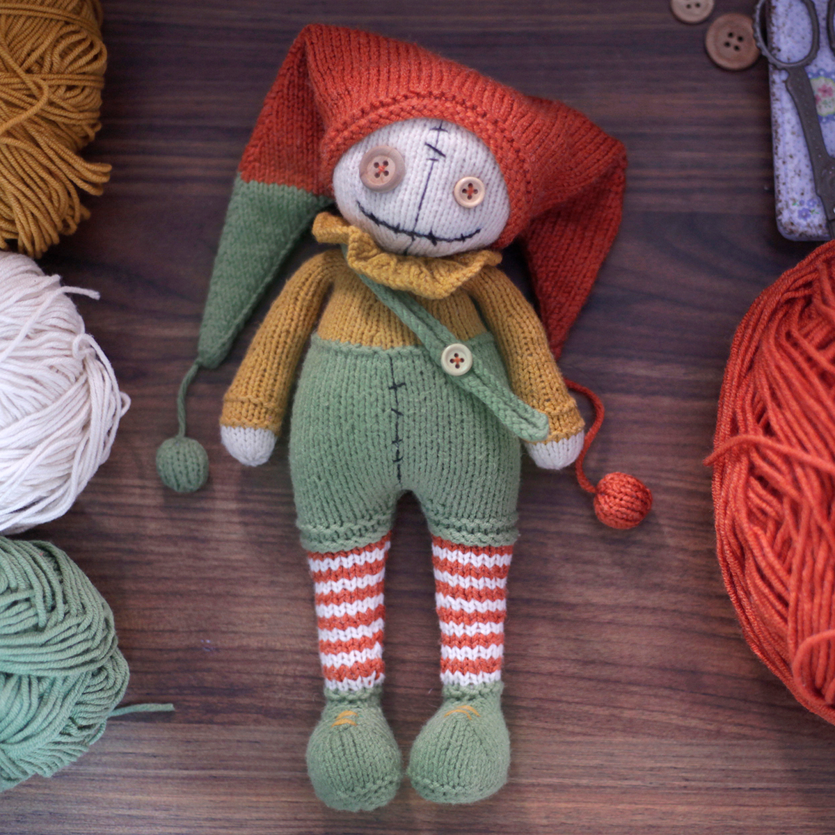 Halloween clown doll Peter