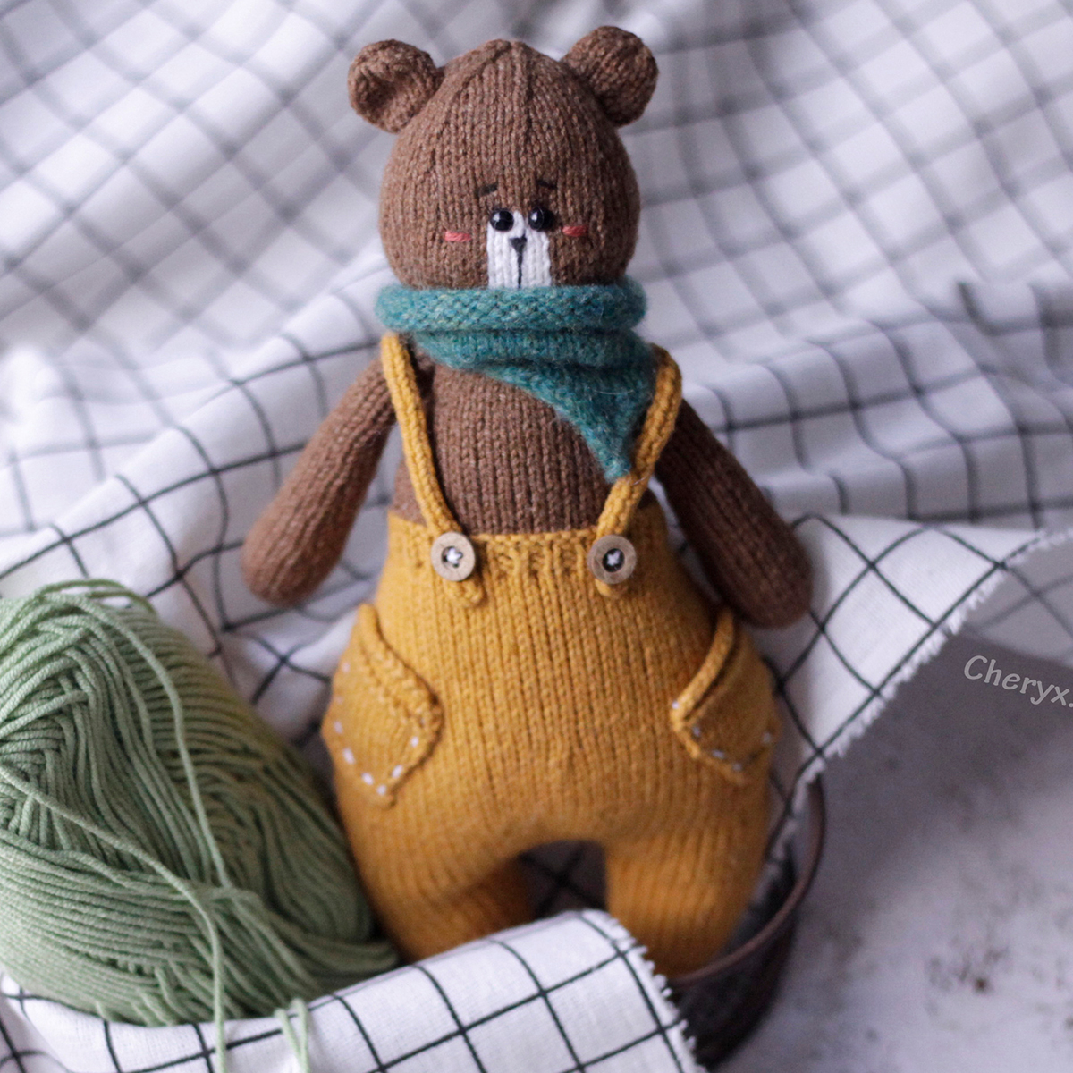 Bear Knitting Pattern